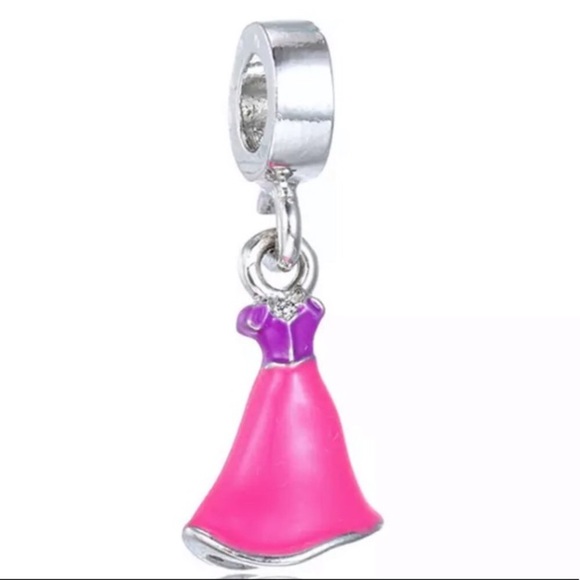 Rapunzel | Jewelry | Disney Tangled Rapunzel Dress Dangle Charm | Poshmark